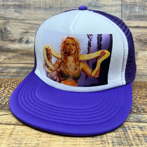 Unbranded | Accessories | Retro Britney Spears Mens Trucker Hat Purple ...